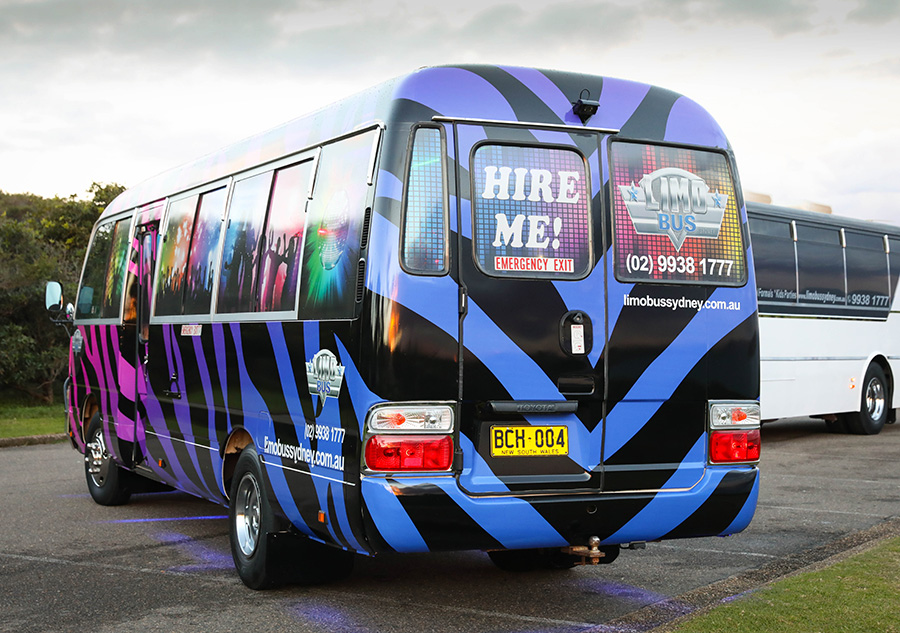 Mini Limo Bus Hire - Beachwheels Automotive