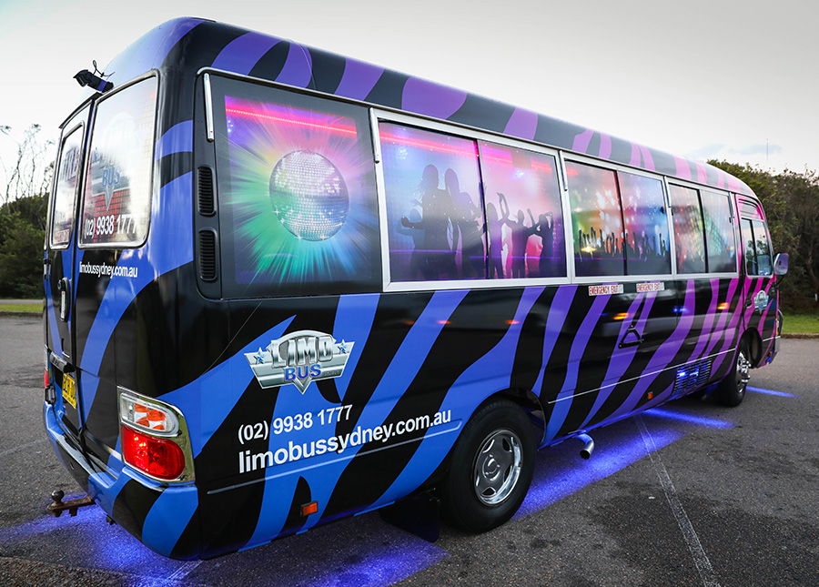 Mini Limo Bus Hire - Beachwheels Automotive