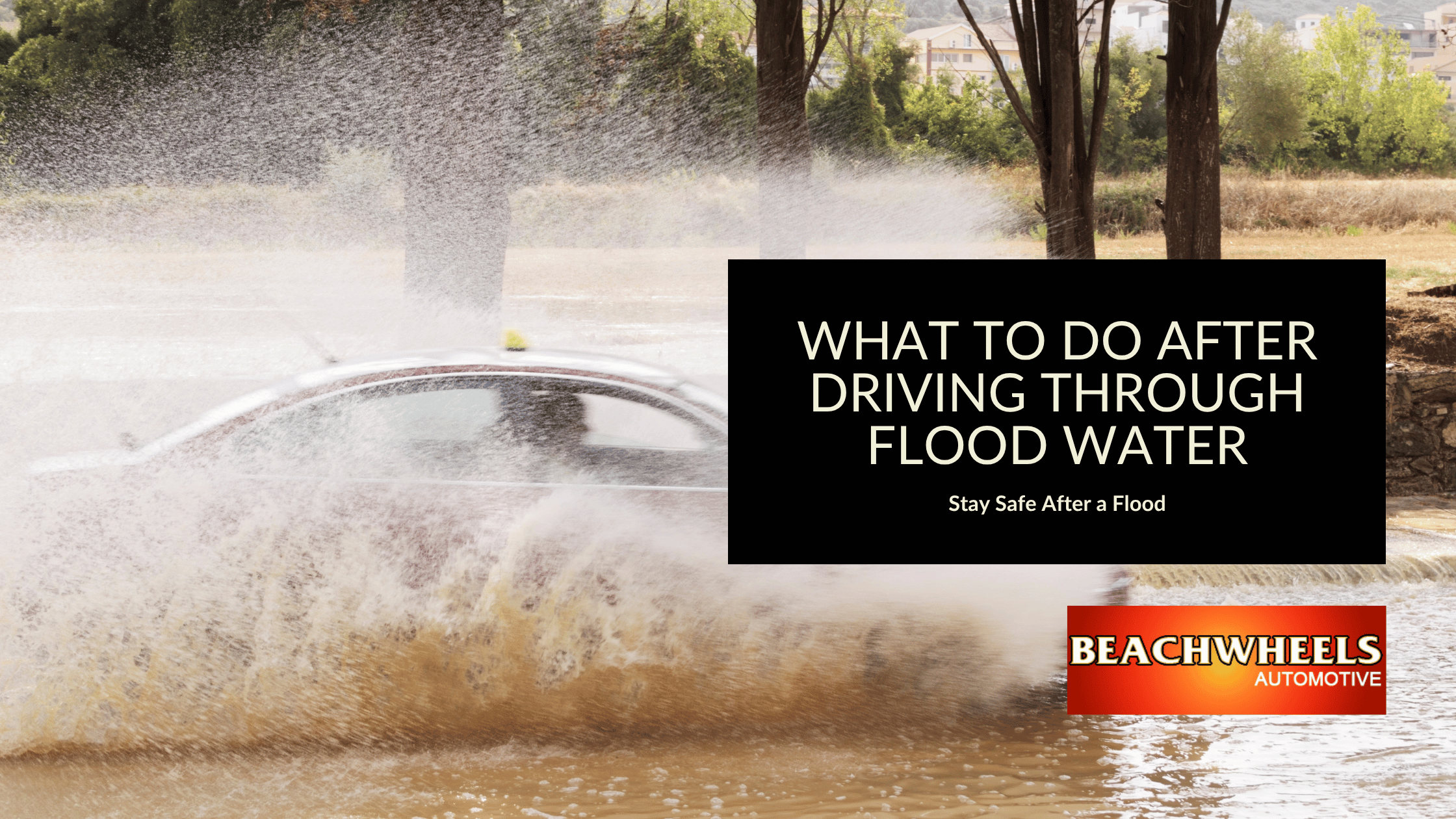 What to Do After Driving Through Flood Water | Beachwheels